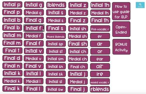 A Box of Articulation Chocolates! Speech Therapy Craft Activity | TPT