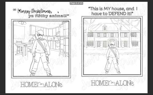 Home Alone Activity Set, Movie Guide , Christmas movie,Christmas Activity