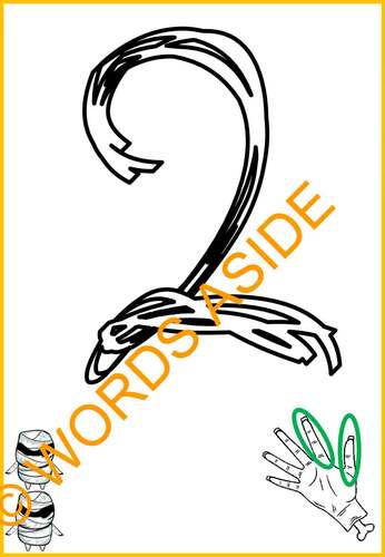 Number Sense Poster Mats HALLOWEEN by Words Aside | TPT