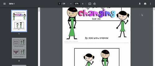 Puberty: My Body is Changing - Girl's Book One by East Brew Inspired