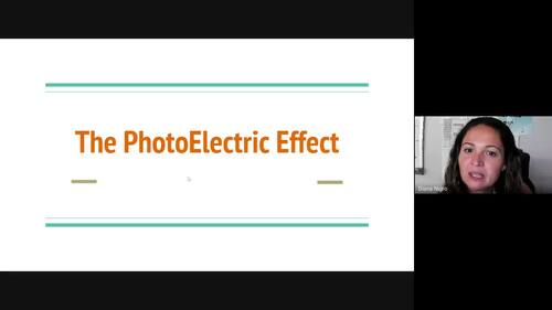 15.1. The Photoelectric Effect Video by PhysicsWithMsNigro | TPT