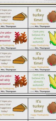 Holiday Gift Tags BUNDLE by The Ticket to Teaching for SPEDucators