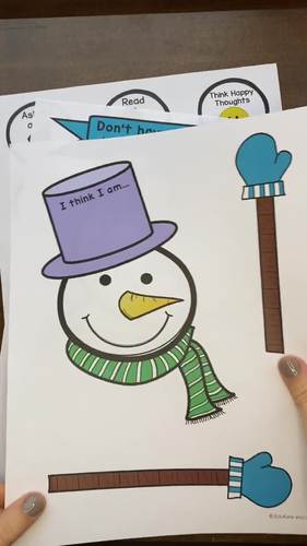 Coping Skills Snowman: Lesson and Activities Exploring Coping Strategies