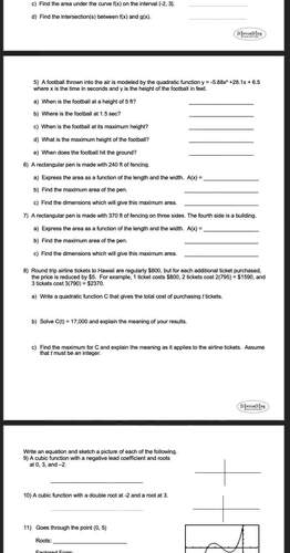 Precalculus - Polynomials Unit Assessment Bundle: Quizzes, Review ...