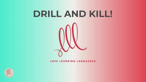 French Verb Conjugation Drill – 30 Irregular Verbs in the Present Tense