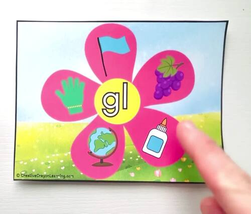 Kindergarten Spring Blends – Phonics Literacy Center | TPT