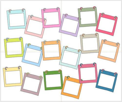 Notepad Sticky 1 Clip Art, Teacher Clip Art, 99 PNG Graphics, Editable ...