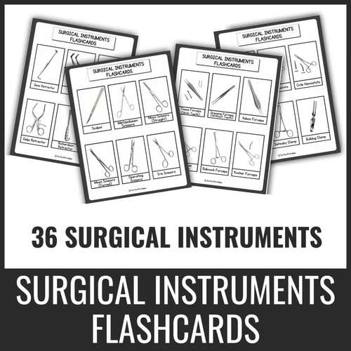 operating room instruments flashcards