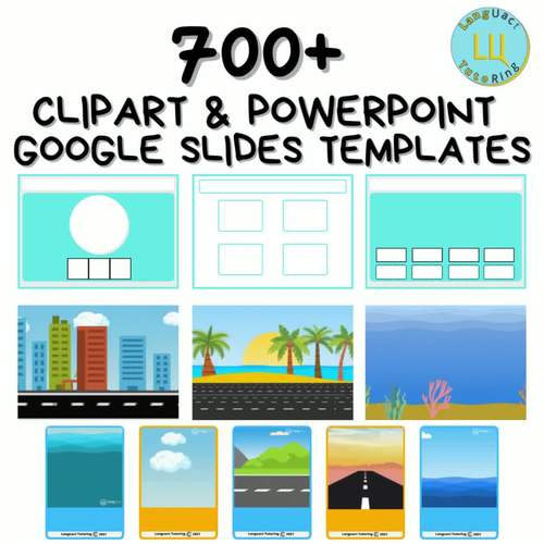 Powerpoint Boom Cards Templates - Clipart Mega Bundle | TPT