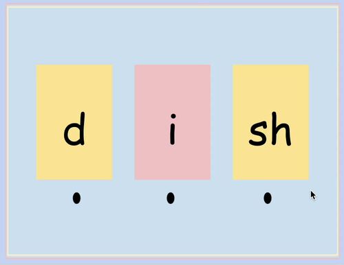 Glued Sounds -ng, -nk Blending Boards Grade 1 by Fun Phonics Decodables
