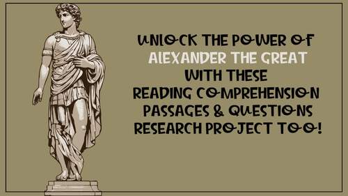 Ancient Greece & Alexander the Great | Reading Comprehension Timeline ...