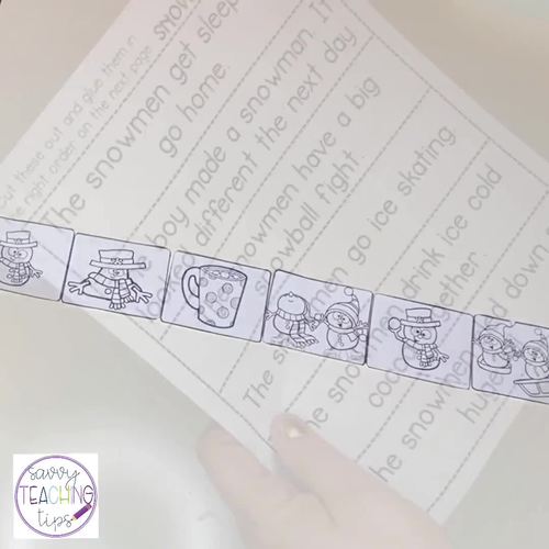 Sneezy the Snowman Book Companion by Savvy Teaching Tips | TPT