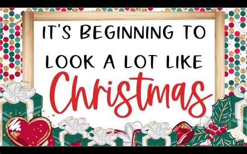 Daily | Christmas | PowerPoint | Google | Slides | Slideshow Template ...