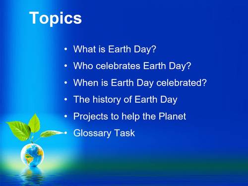 Earth Day Interactive PDF for Workplace, ESL and Classrooms by Resource ...
