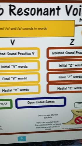 BOOM Cards™ Honeycomb Resonant Voice for Choir, Voice Lessons, Speech ...