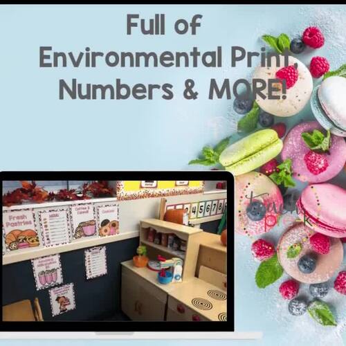 French Bakery Dramatic Play Center Printables, Labels, & Signs for ...