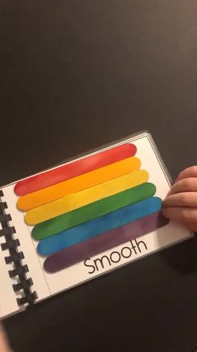 Sensory Book - Textures by Adapting Outside The Box | TPT