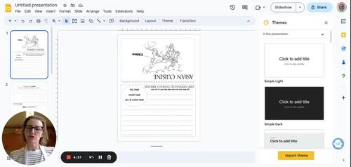 Global Foods FRANCE Cuisine Research Books by Fork and Knife Teacher