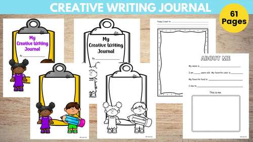 Creative Writing Journal by Little Learner Zone | TPT