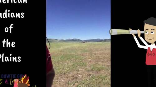 Plains Native Americans student informational video by Bow Tie Guy and Wife