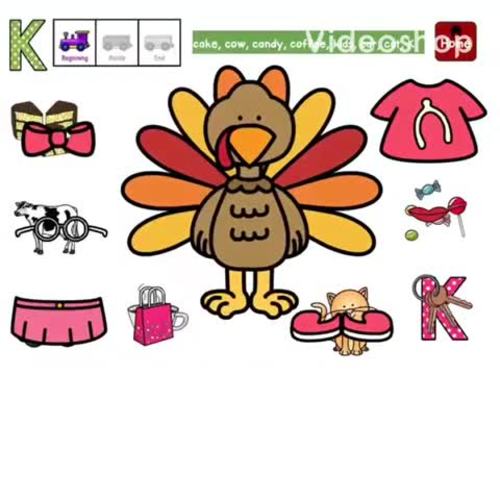 Fall Turkey Articulation Boom Cards Games for Thanksgiving Speech Therapy