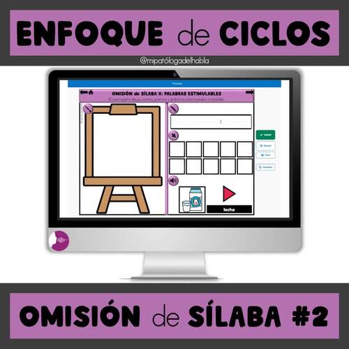 Enfoque de Ciclos Omisión de Sílaba Spanish Cycles Approach Syllable ...