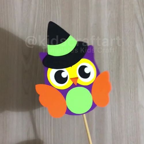 Halloween Owl Crafts Bulletin Board Kindergarten Decor Fall Autumn ...