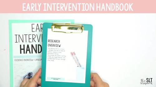 Early Intervention Handbook - Parent Coaching Guide - Early Language ...