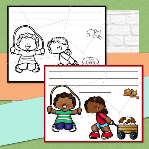 Bible Memory Verse Puzzles for Preschool and Kindergarten, 8 Different ...
