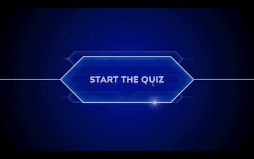 Editable Quiz Game Template: PowerPoint Interactive - Make your own!