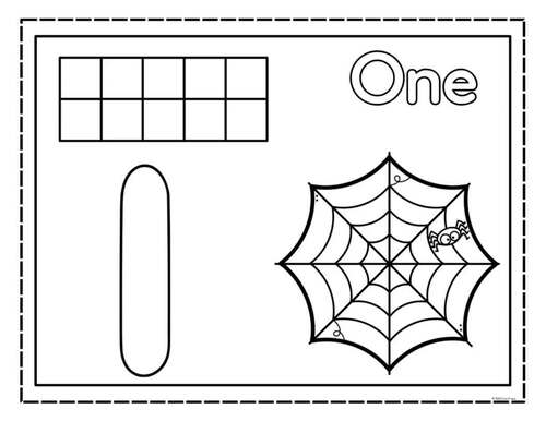 Playdough Number Mats | Halloween by E is for Eri | TPT