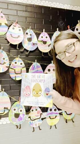 The Great EGGscape Craft, Activities, and Book Companion | TPT
