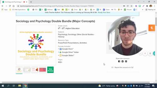 Sociology and Psychology Double Bundle (Content for 2 Full Courses!)