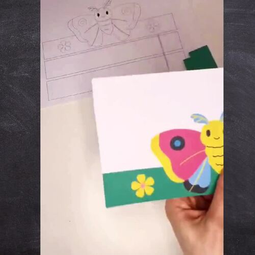 Butterfly Hat Craft - Spring Activities - Easy Paper Craft - Printable ...