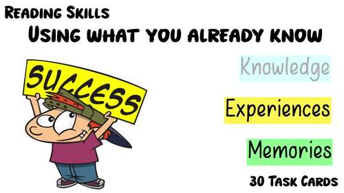 Making Connections Task Cards by Aussie Waves | TPT Making Connections Task Cards by Aussie Waves | TPT
