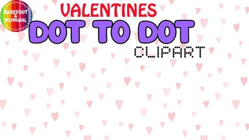 Valentines Day Dot to Dot Clipart | Valentines Clipart for Dot to Dot ...
