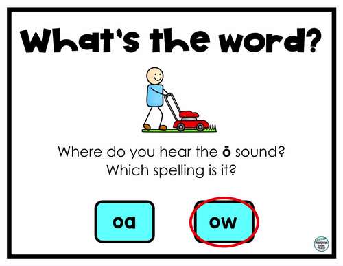 OA and OW Phonics | Google Slides | PowerPoint | Vowel Teams OA and OW ...