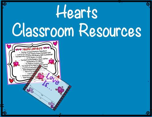 Hearts Unit: Literacy & Math Centers & Activities | TPT