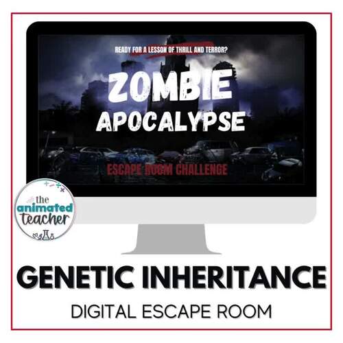 genetic inheritance escape room science activity by The Animated Teacher