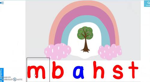 Montessori Rainbow Beginning, Middle & Ending Sounds Boom Cards | TPT