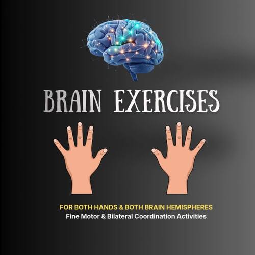 Brain Exercises BUNDLE for Fine Motor & Bilateral Coordination (Ages 4–7)