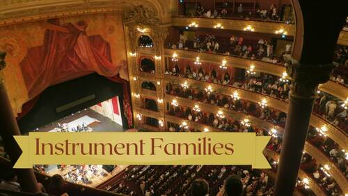 Instrument Families Mini Bundle - complete lesson and assessments