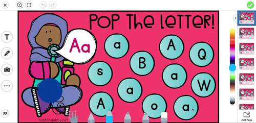 Letter Identification | Digital Math Activity for Google Slides™ and ...