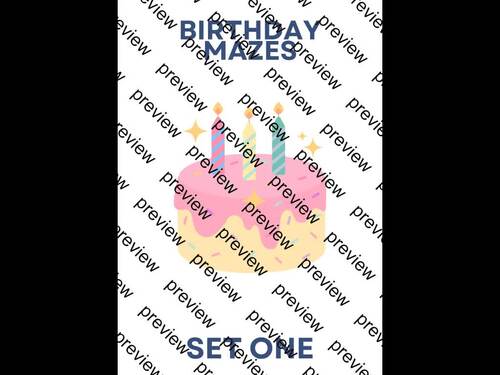 Birthday Mazes Fun Food Decorations Activities Tradition 3rd 4th 5th ...