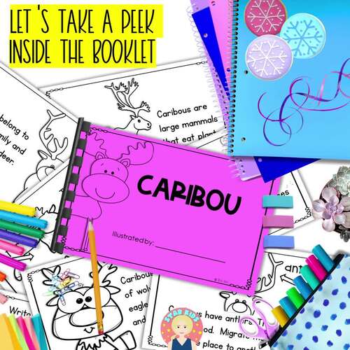 Arctic Animals Unit for K-1 | Reindeer or Caribou Activities by Star Kids