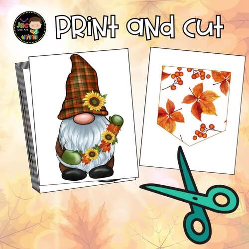 Hello Fall Gnomies Bulletin Board Kit Sep Door Decoration Editable