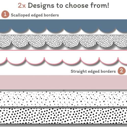 Bulletin Board Borders | Modern Rainbow Classroom Decor | TPT