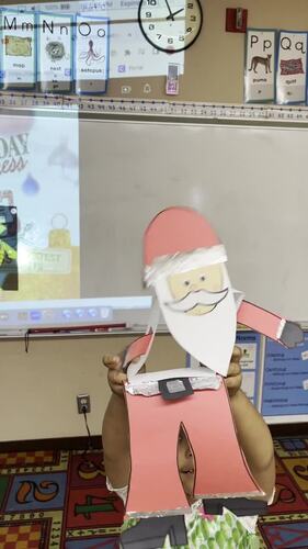 Disco Dancing Santa by Theresa Espinoza | TPT