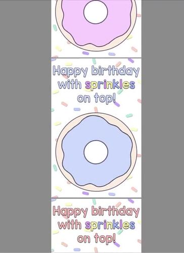 Printable Birthday Poster Decor for Back To School by SpecEduKate