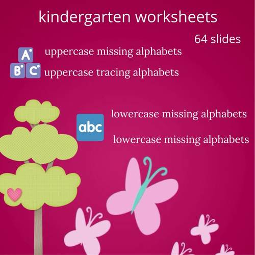 uppercase and lowercase (MISSING ALPHABET) and (TRACING ALPHABET ...